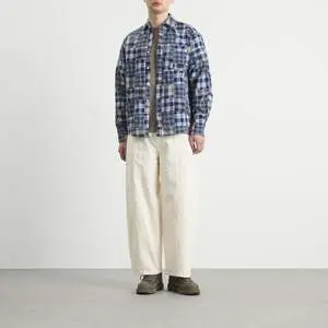 CAFÉ MOUNTAIN Patchwork Check Heritage Shirt