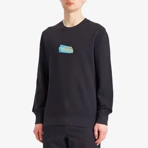 Paul Smith Ps Label Print Sweatshirt
