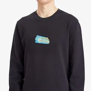 Paul Smith Ps Label Print Sweatshirt