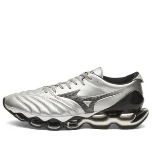 Mizuno Wave Prophecy Morelia Neo Sneaker - Silver/black