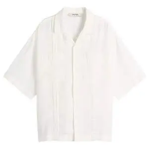 ABOUT:BLANK Guayabera Vacation Shirt - Oat