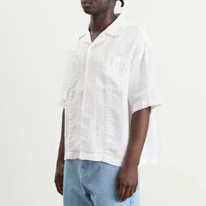 ABOUT:BLANK Guayabera Vacation Shirt - Oat