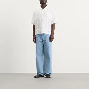 ABOUT:BLANK Guayabera Vacation Shirt - Oat