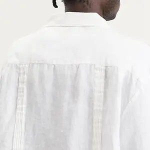 ABOUT:BLANK Guayabera Vacation Shirt - Oat