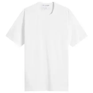 Comme Des Garçons Cotton Short Sleeve T-shirt - White