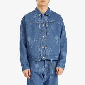 MASTERMIND WORLD Monogram Denim Jacket