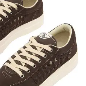 S.W.C STEPNEY WORKERS CLUB Dellow Woven Suede Sneaker