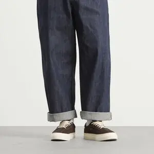 S.W.C STEPNEY WORKERS CLUB Dellow Woven Suede Sneaker