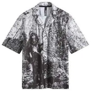 NO PROBLEMO Bigfoot Airtex Hawaiian Shirt