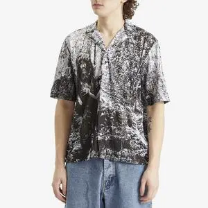 NO PROBLEMO Bigfoot Airtex Hawaiian Shirt