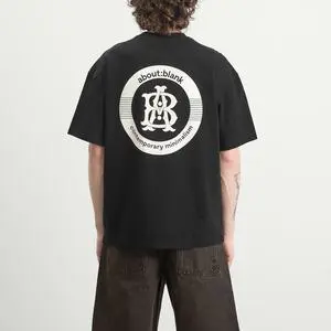 ABOUT:BLANK Disc T-shirt - Black