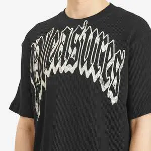 PLEASURES Twitch Waffle T-shirt