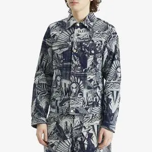 NO PROBLEMO Apocalypse Jacquard Trucker Jacket