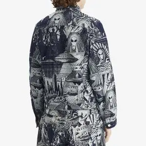 NO PROBLEMO Apocalypse Jacquard Trucker Jacket