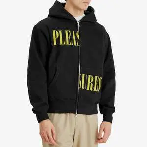 PLEASURES Split Zip Hoodie