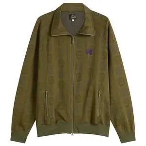 Needles Poly Jacquard Track Jacket - Olive