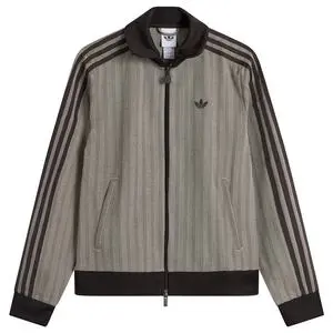Adidas Tweed Track Top - Light Brown