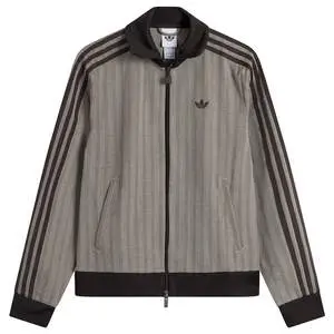 Adidas Tweed Track Top - Light Brown