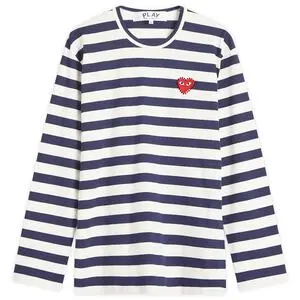 Play Comme Des Garcon Long Sleeve T-shirts For Men