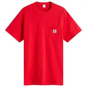 RANDY'S GARMENTS Logo Pocket T-shirt Presented End - Red