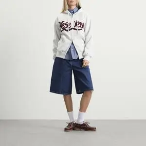 YESEYESEE Y.e.s Snail Logo Zip-up Hoodie