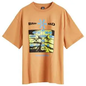 BRAIN DEAD Information Age Occultism T-shirt - Cumin