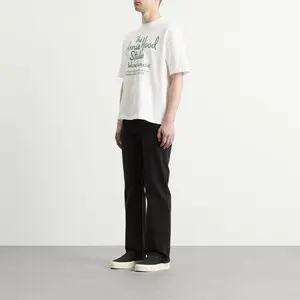 ANNIE HOOD Straight Leg Denim Jeans