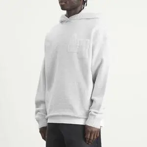 ANNIE HOOD Knit Hoodie With Collegiate Logo