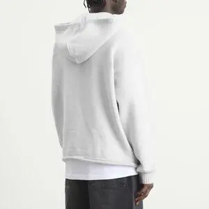 ANNIE HOOD Knit Hoodie With Collegiate Logo