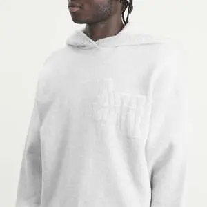 ANNIE HOOD Knit Hoodie With Collegiate Logo