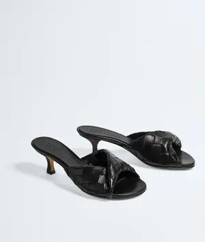 Bottega Veneta Blink Mule - Black