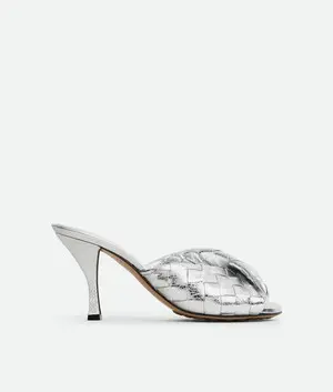 Bottega Veneta Blink Mule - Silver