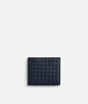 Bottega Veneta Intrecciato Piccolo Bi-fold Wallet With Coin Purse - Space