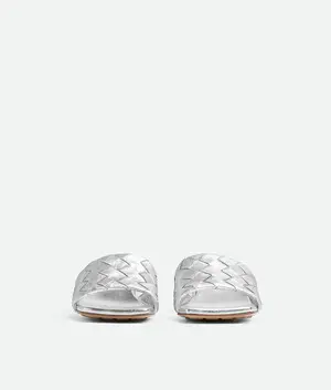Bottega Veneta Parco Mule - Silver