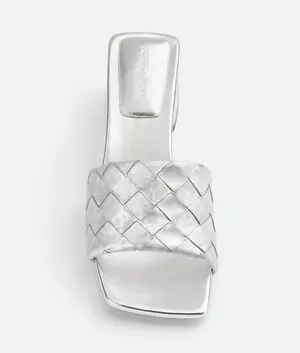 Bottega Veneta Parco Mule - Silver