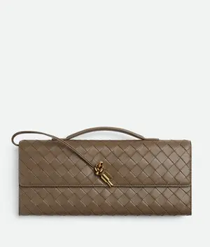 Bottega Veneta Andiamo Clutch - Pinecone