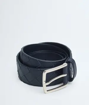 Bottega Veneta Intrecciato Leather Belt - Space
