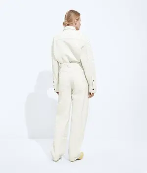Bottega Veneta Small Intrecciato Leather Trousers