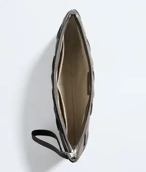 Bottega Veneta Diago Large Pouch - Basalt