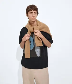 Bottega Veneta Cotton Jersey Printed T-shirt
