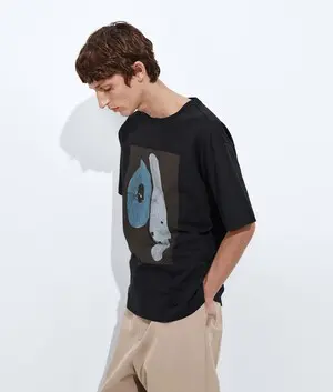 Bottega Veneta Cotton Jersey Printed T-shirt