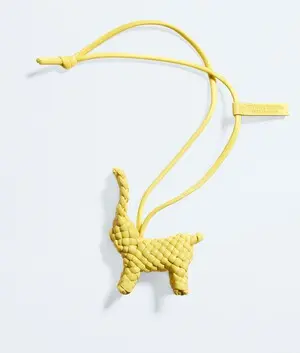 Bottega Veneta Rabbit Charm - Sherbert