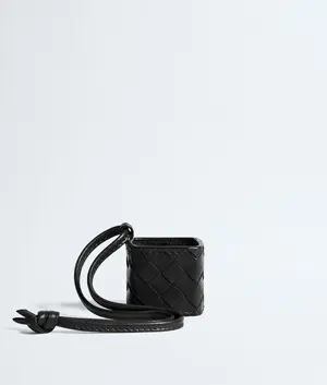 Bottega Veneta Perfume Holder Charm - Black