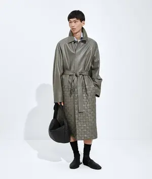 Bottega Veneta Cotton And Silk Check Shorts