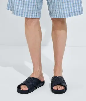 Bottega Veneta Tarik Mule - Midnight