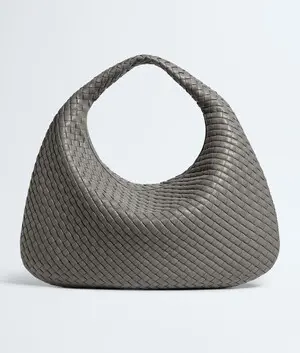 Bottega Veneta Maxi Veneta - Basalt