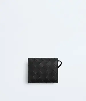 Bottega Veneta Andiamo Tri-fold Wallet - Black