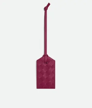 Bottega Veneta Getaway Tag Holder - Cinnabar
