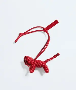 Bottega Veneta Cat Charm - Cardinal