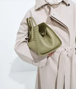Bottega Veneta Small Barbara Tote - Travertine